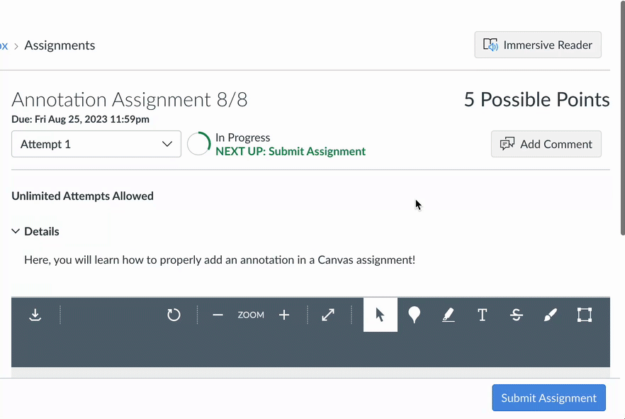 How do I annotate an assignment from a teacher? – SYS Education ...