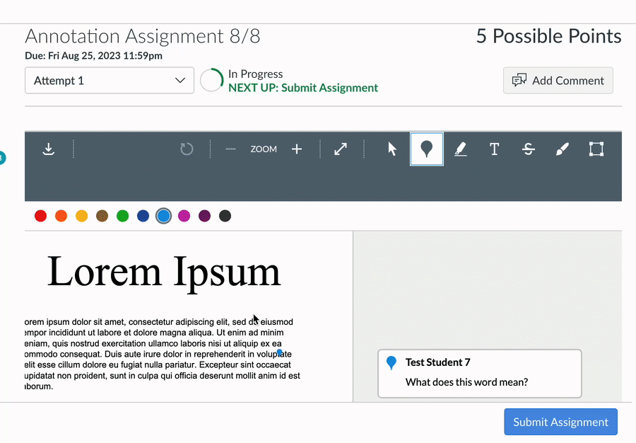 How do I annotate an assignment from a teacher? – SYS Education ...