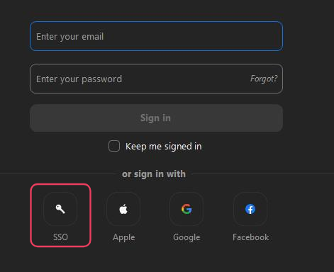 How do I log in to Zoom using SSO on a Windows personal device? – SYS ...