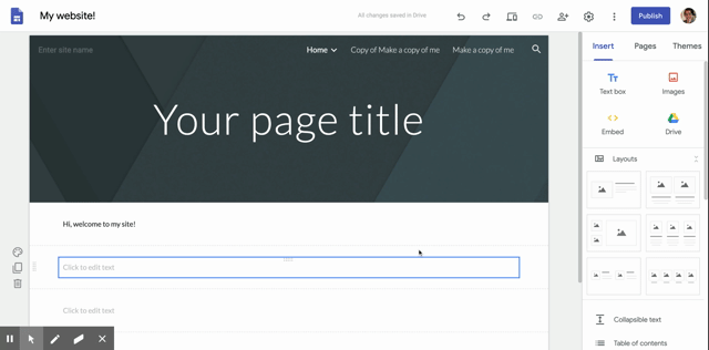 How do I use Google Sites? – SYS Education | Oregon Charter Academy
