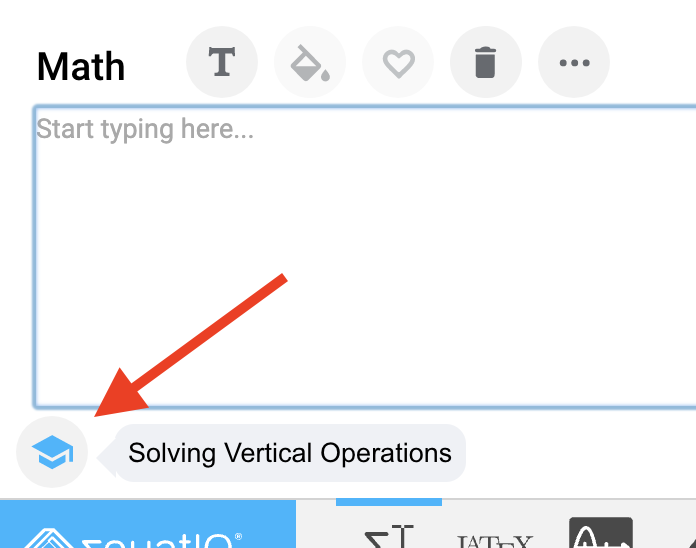 How can I use EquatIO to add equations to assignments or documents ...